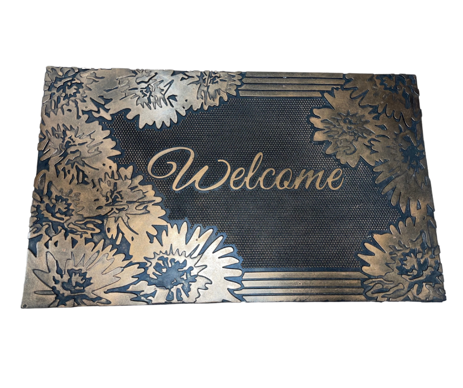 Rustic Bronze Door Rubber Mat – Uniquely Southern Boutique & Gift